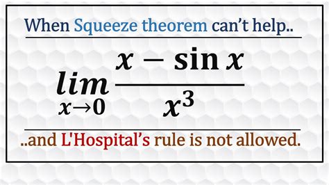 Limits Using Taylor Series Calculus Youtube