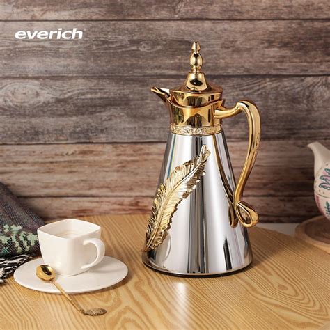 Luxury Style Arabic Coffee Pot With The Combination Of Beauty And