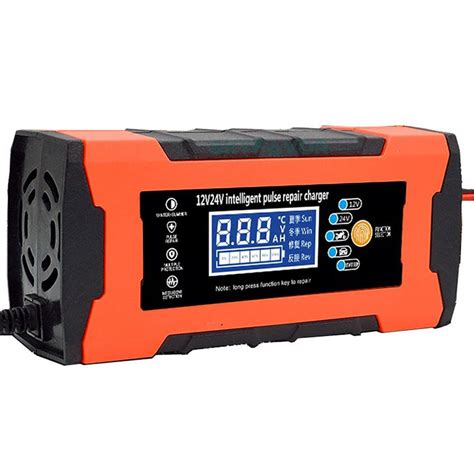 Умное Зарядное Устройство 12V 24V 10A 120W для Гелевых Кислотных AGM