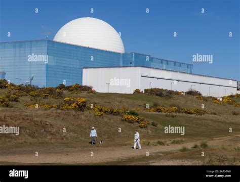Sizewell B Nuclear Power Station Located Next To The Forthcoming