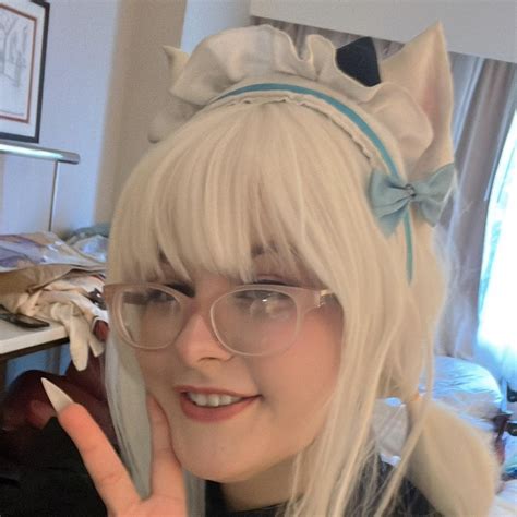 Nekomimi Cat Ears Tail Tie On Comes With 3 Depop
