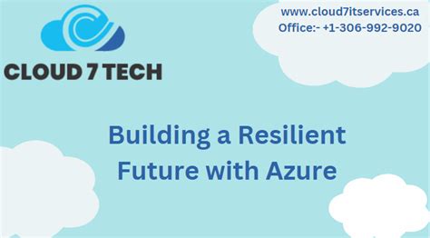 Building A Resilient Future With Azure Can Be Explored Through Several Key Areas Showcasing