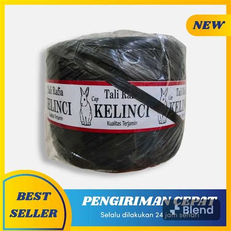 Jual Tali Tali Rafia Hitam Tali Rafia Warna Tali Plastik Tali 1