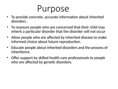 Genetic Genetic Genetic Counselingpptx
