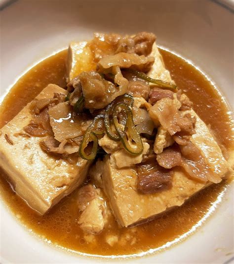 しょうが香る味噌味 肉豆腐 By はっぱママの備忘録 【クックパッド】 簡単おいしいみんなのレシピが395万品