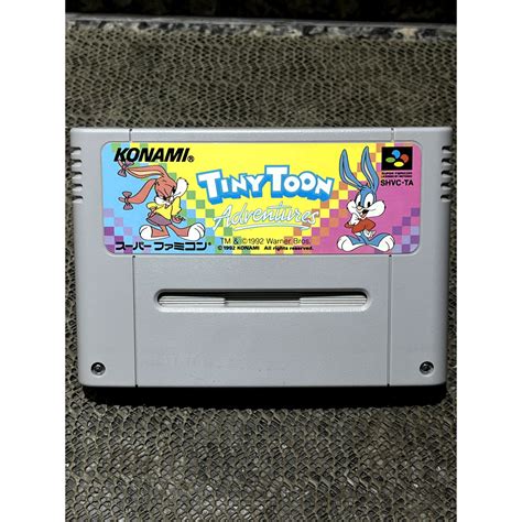 Tiny Toon Adventures Original Super Famicom Shopee Brasil