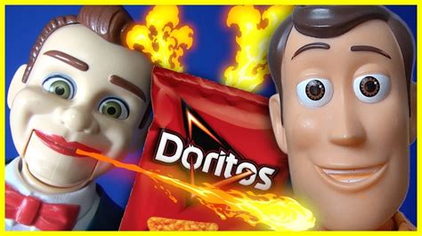 Toy Story Woody Vs Slappy DORITOS Challenge Buzz Lightyear Benson