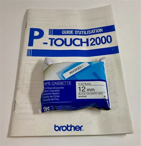 Etiqueteuse Brother P-touch 2000 | Kaufen auf Ricardo