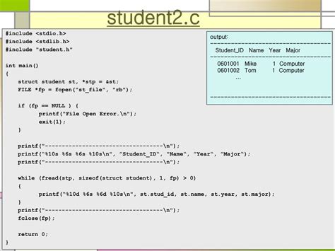 Ppt C Programming Lecture 12 File Processing Powerpoint