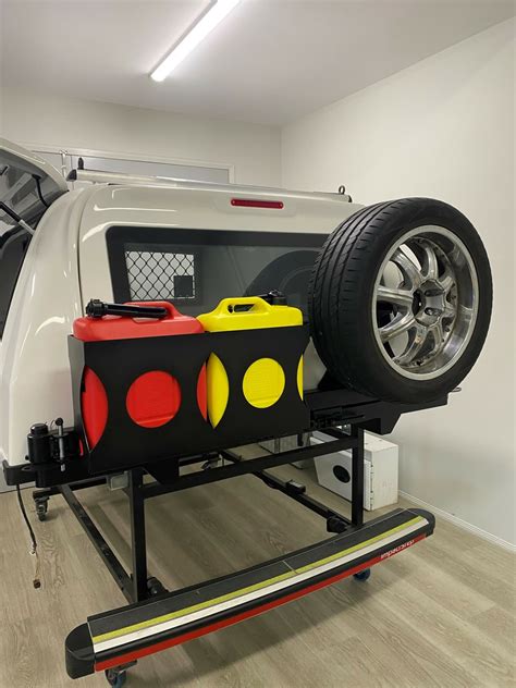 Dual Wheel And Jerry Can Carrier Awlc Work And Leisure Canopies