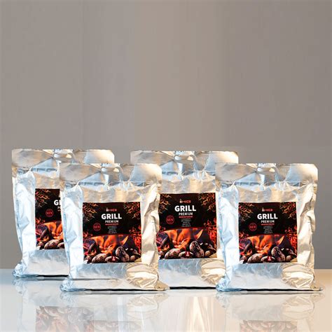 A Package Of Four Bbq Charcoal Gril Permium Sample Sending