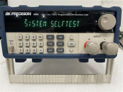 Bk Precision 8500 Programmable Dc Electronic Load 120v 30a 300w Novus Ferro Pte Ltd