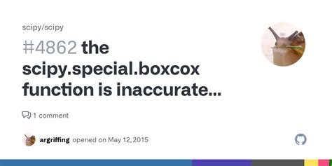 the scipy special boxcox function is inaccurate for denormal floating