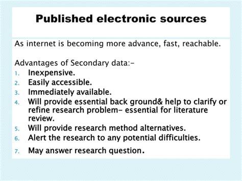 Sources Of Data Cllection Pptx Internet Computing