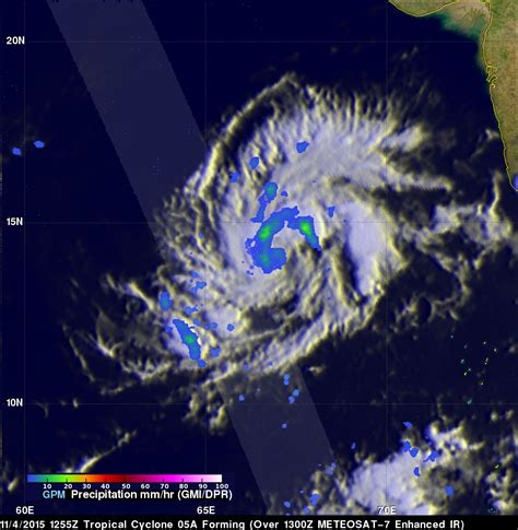 Gpm Sees Another Tropical Cyclone Forming Nasa Global Precipitation