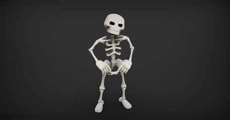 Toon Skeleton From Skeleton Army Pack Characters Unity Asset Store
