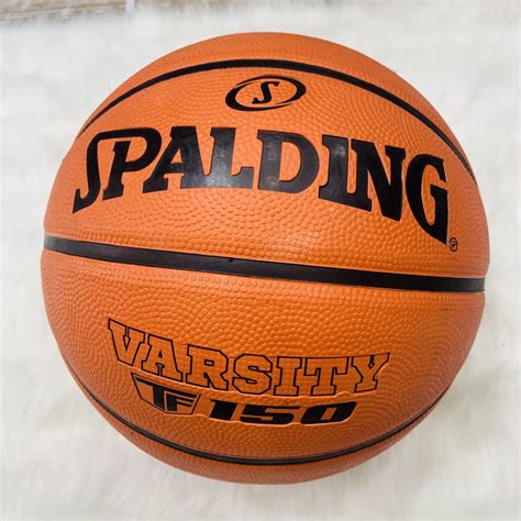 Spalding Varsity Tf 150 Pu Leather Basketball Size 7 Meets The