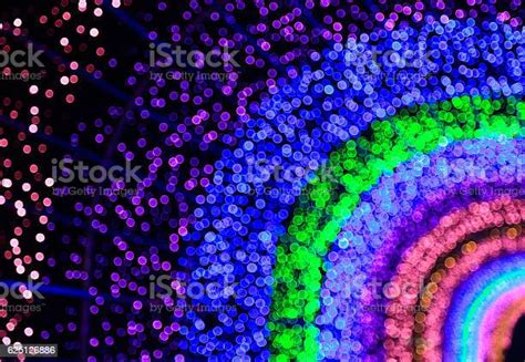 Sparkling And Defocused Lights Background Blue Bokeh Background 照片檔及更多