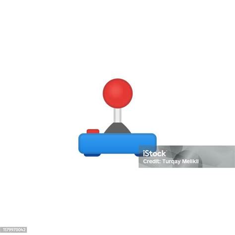 조이스틱 벡터 아이콘입니다 플레이어 이모티콘을 재생 고립 된 게이머 컨트롤러 이모티콘 그림 Brand Name Video