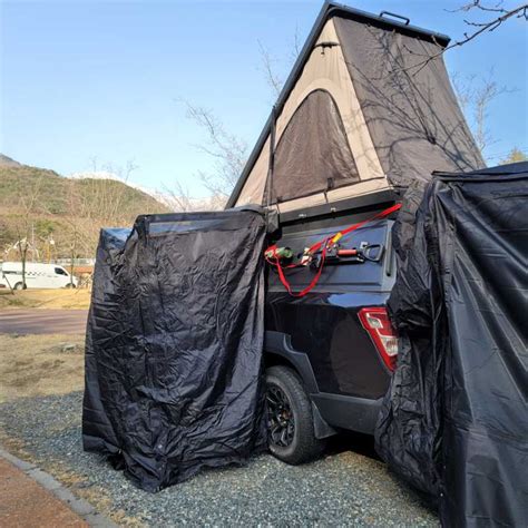 중고직거래 렉스턴 스포츠 칸 캠핑카 가이야 캠퍼탑 캐노피캠퍼 오버랜딩 아주 저렴한 가격