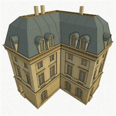 3d Classical Building Model Turbosquid 1337921