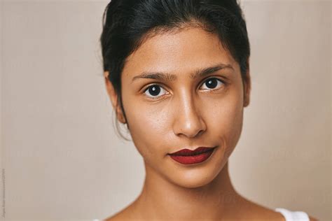 Short Haired Woman By Stocksy Contributor Ángela Rober Stocksy