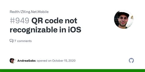 Qr Code Not Recognizable In Ios · Issue 949 · Redthzxingnetmobile