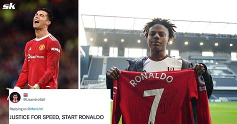 Cristiano Ronaldo Needs To Stop Ghosting Ishowspeed Manchester