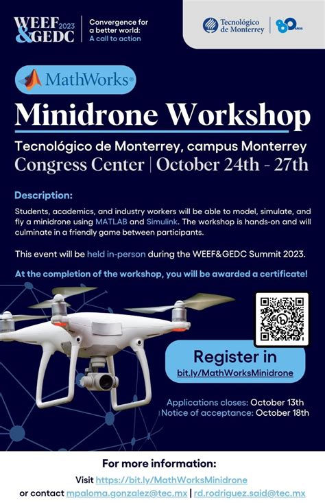 Gaby Arellano Bello On Linkedin Weefgedc Drone Workshop Robotics Autonomous Gedc2023