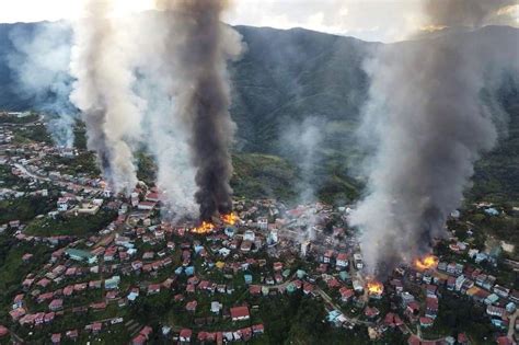 ထန်တလန်မြို့ စစ်ကောင်စီ တပ်ရင်းကို ချင်းတော်လှန်ရေးအဖွဲ့များ သိမ်းယူ Myanmar Now