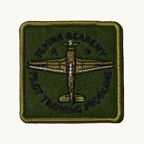 Patchify Flying Academy Patch Aviator Style Patchify®