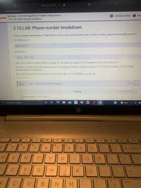 Answered Given An Integer Representing A Digit Phone Number Output