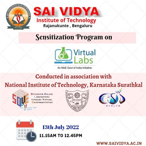 Virtual Labs Solve The Virtual Lab At Nitk Surathkal