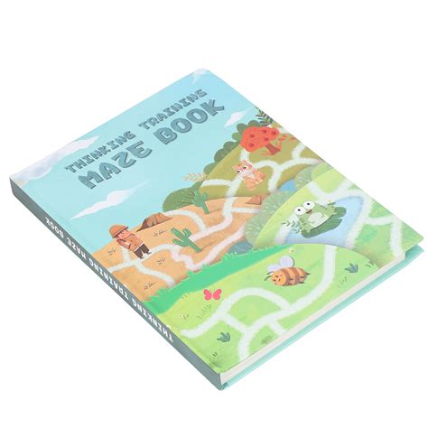 Mazes Workbook 24 Challenges Hand Eye Coordination Problem Solving Maze Activity Book With Pen