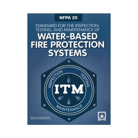 Buy NFPA 25 Standard For The Inspection Testing And Maintenance Of