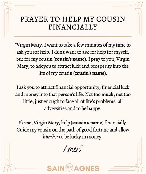 7 Prayers For My Cousin Healing Help And Protection