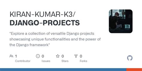 Kiran Kumar K On Linkedin Github Kiran Kumar K3django Projects The