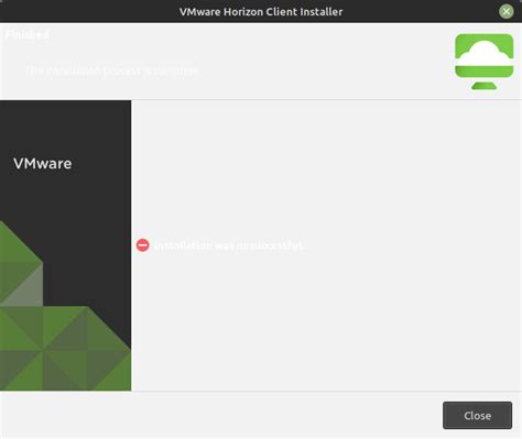 Unable To Install Vmware Horizon On System Rlinuxmint