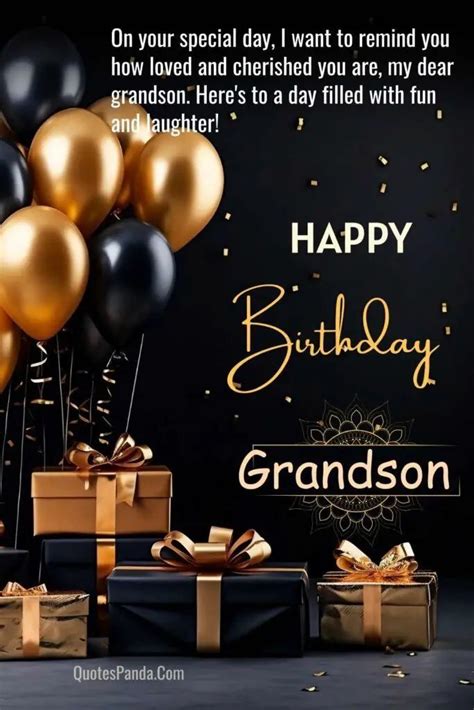 Happy Birthday Grandson Animated