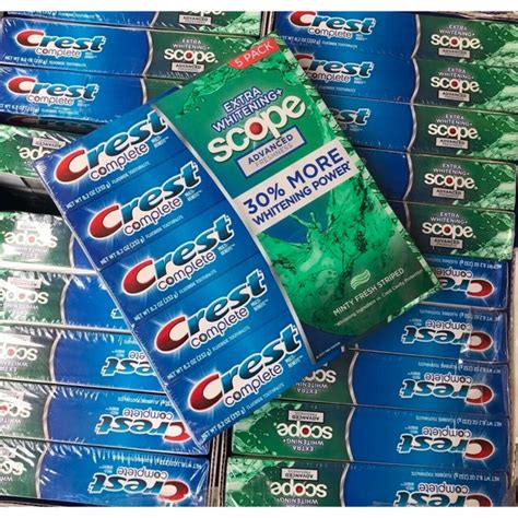 Crest Complete Extra Whitening Scope Toothpaste Shopee Malaysia