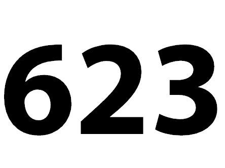 Zahl 623