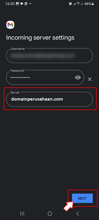 Menghubungkan Email CPanel Ke Gmail App Di Android
