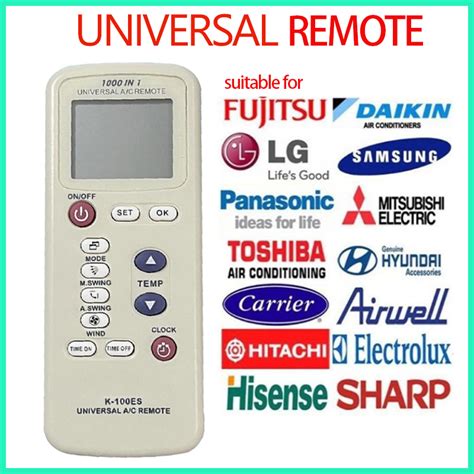 Universal Air Conditioner Split Air Conditioner Remote Control