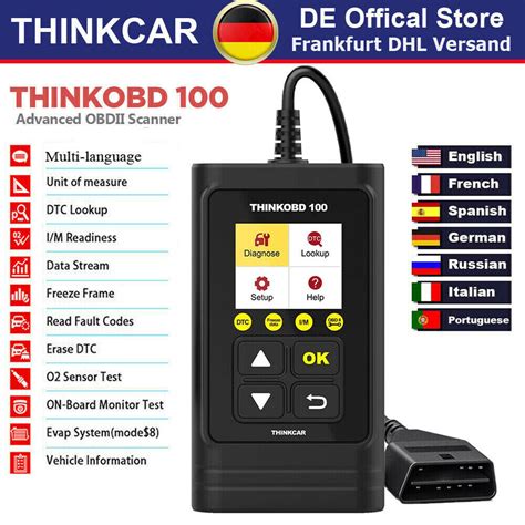Profi Kfz Fehlercode Lesegerät Obd2 Diagnosegerät Auto Obd Scanner