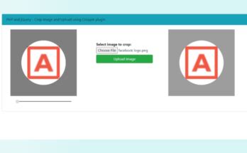 JQuery Crop And Resize An Image Before Upload Using PHP Atcodex