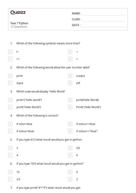 The Letter A Worksheets For Year On Quizizz Free Printable