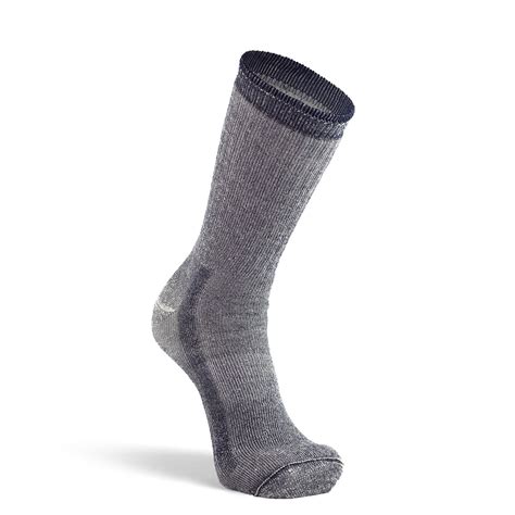 Fox River Mens Trailmaster Medium Weight Crew Hiking Sock Navy Size
