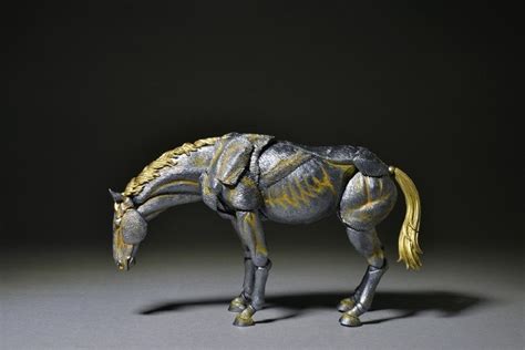 タケヤ式自在置物 KT 馬うま 鉄錆地調KTプロジェクト海洋堂