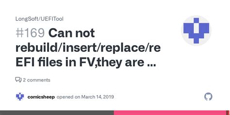 Can Not Rebuildinsertreplaceremove Efi Files In Fvthey Are All Grey