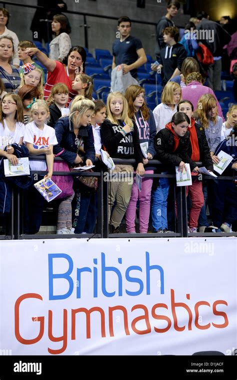 Fans Watch The British Gymnastics Championships At The Liverpool Echo